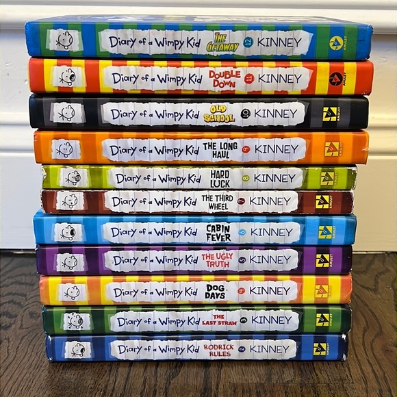 Toys | Diary Of A Wimpy Kid Books Bundle Lot | Poshmark